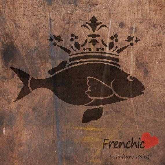 The Fish Prince Stencil – Fair Fantoosh Ltd
